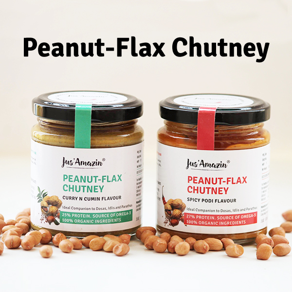 Peanut -Flax Chutneys – Jus Amazin