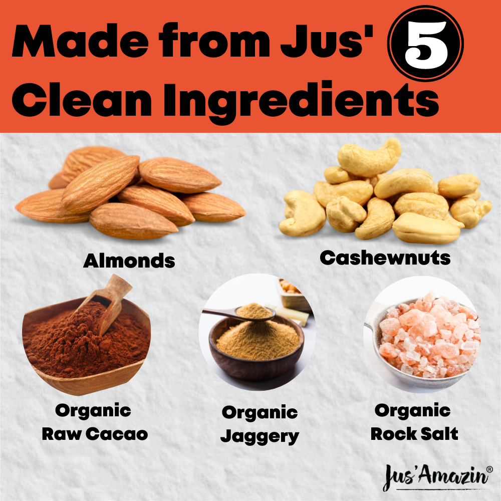 Jus Amazin 5-Minute Chocolate Mousse (200g) | Only 5 Ingredients, 100% ...